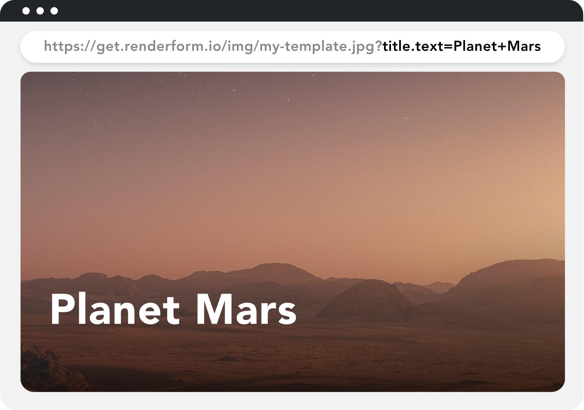 Automate your image generation! | RenderForm